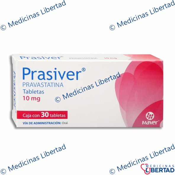 PRASIVER 10MG TABLETAS C/30 | Medicinas Libertad